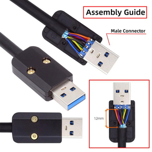 How to Make a USB-A to USB-A Cable news - YUXUN